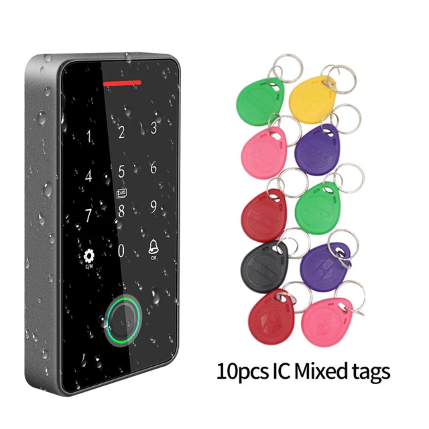 FZANJUN NFC Bluetooth APP Backlight Touch 13.56Mhz RFID Card Access ...