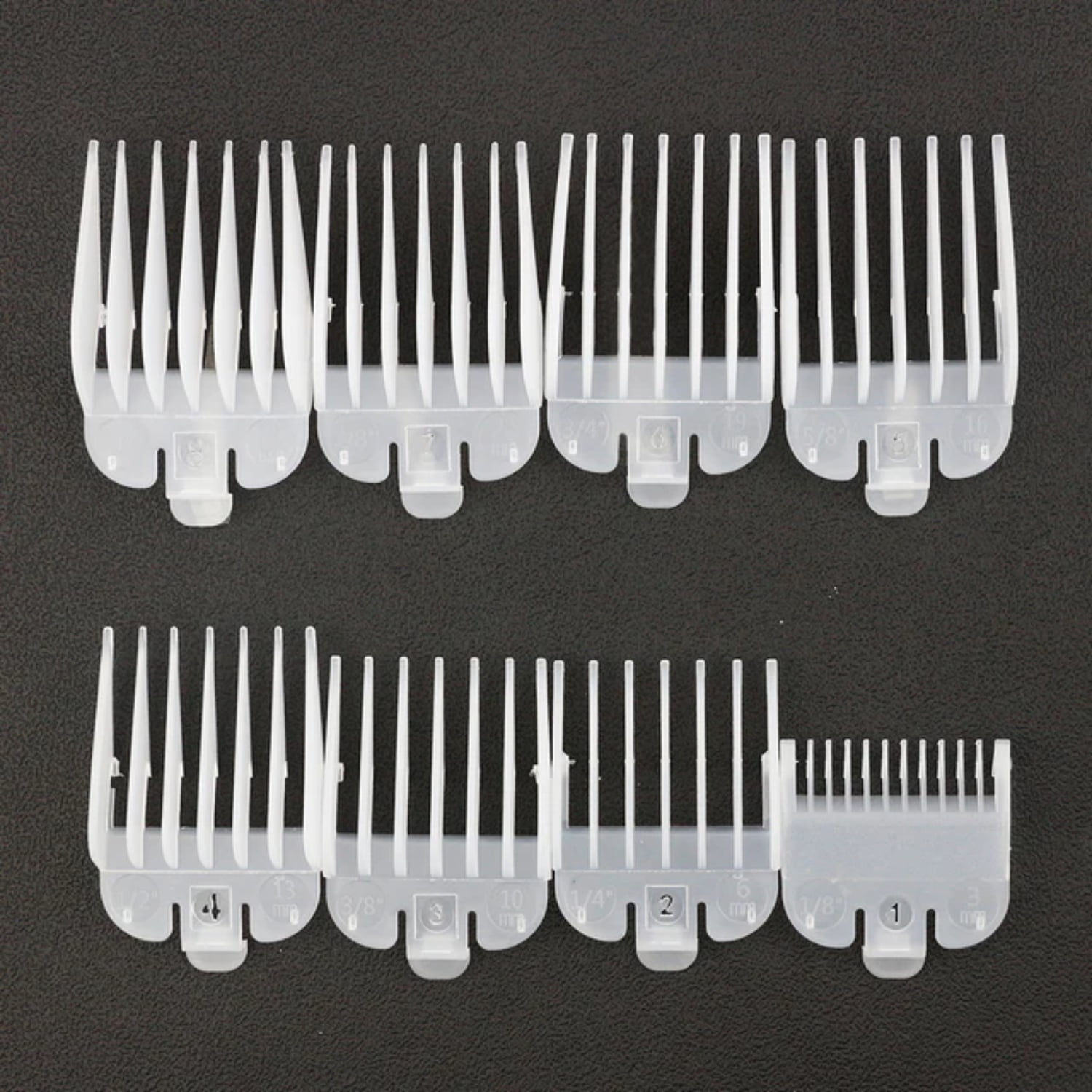 FZANJUN Professional Hair Clipper Limit Guide Comb Trimmer Cutting ...