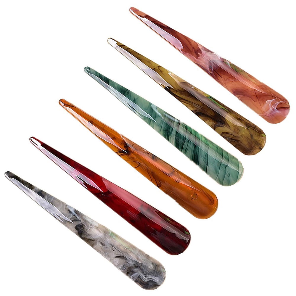 FZFLZDH 6 Pack Large Long Alligator Hair Clips for Styling Salon ...