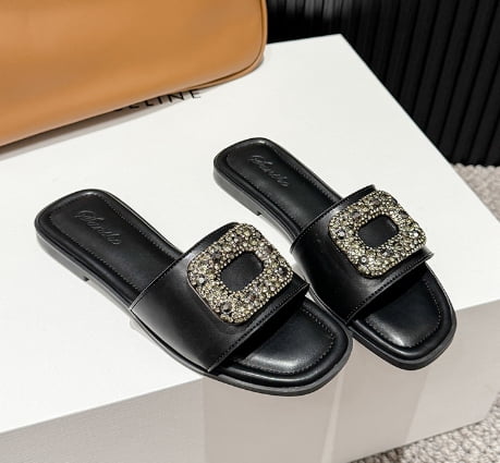 FZFLZDH 886-A32 soft-soled flip-flops for women to wear on the outside ...