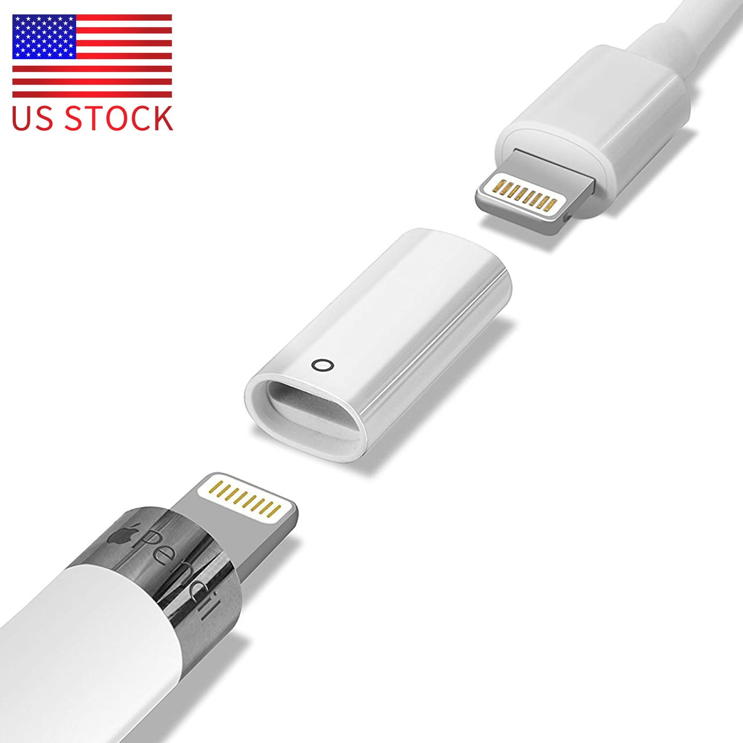 FZFLZDH Compatible with Charger Adapter Replacement for Apple Pencil ...