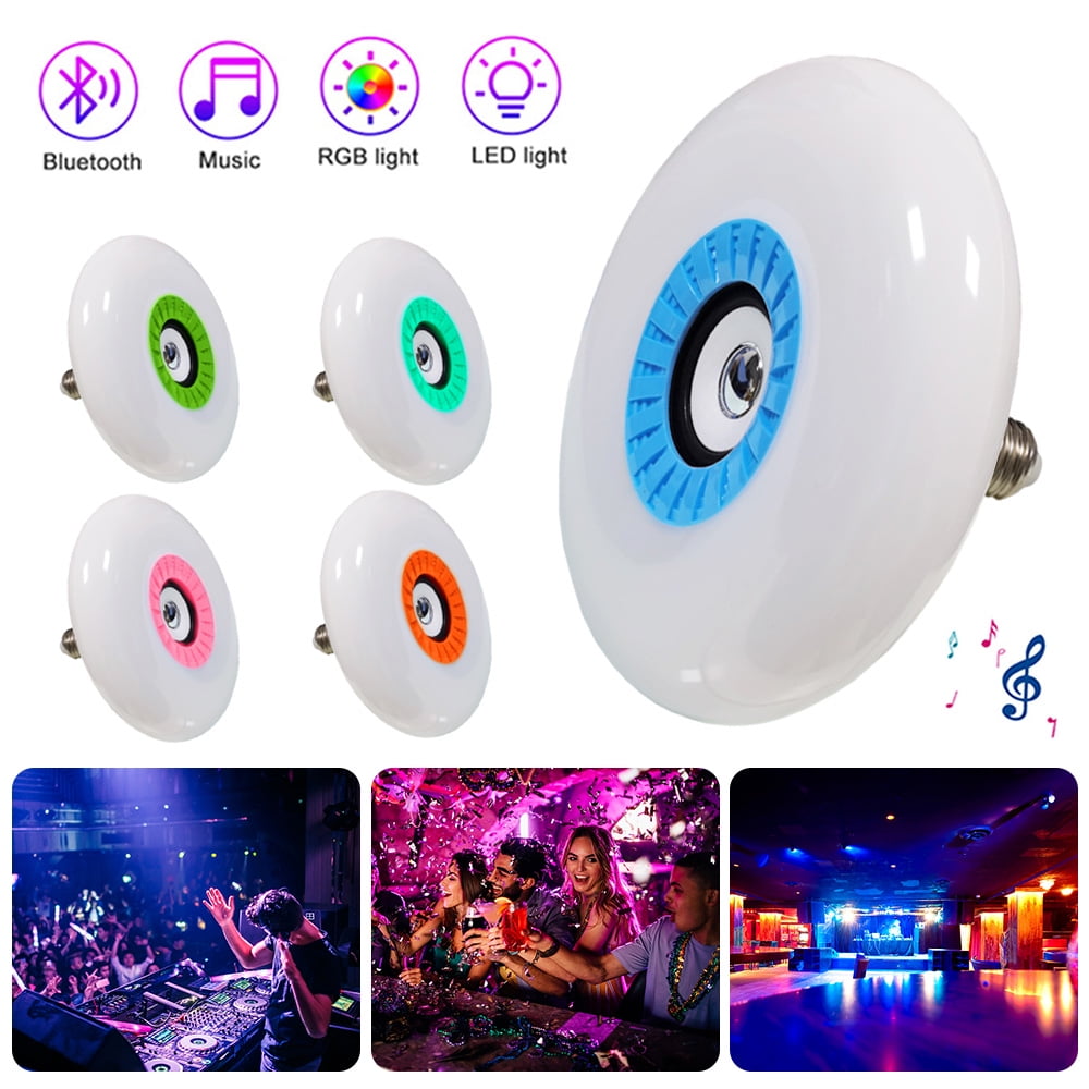 FZFLZDH LED Music Ceiling Light with Bluetooth Speaker Multifunctional ...