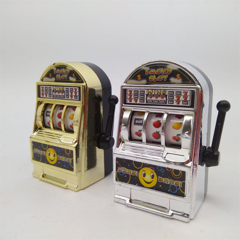 FZFLZDH Slot Machine Bank with spinning reel - Walmart.com