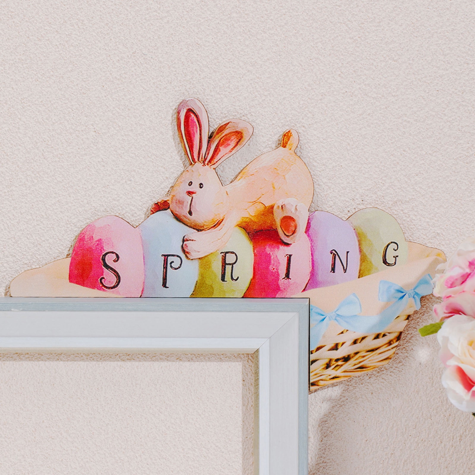 FZM Room Decor Front Door Decor 1PC Easter Door Frame Decorations ...
