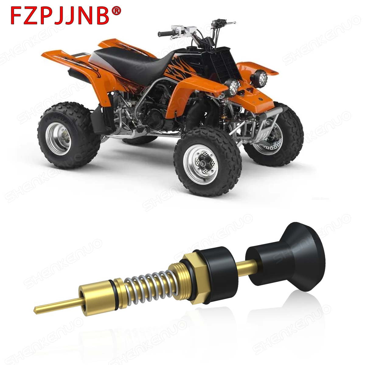 FZPJJNB 1X Choke Lever Pull Plunger Kit for Yamaha Banshee 350 & YFZ350 ...