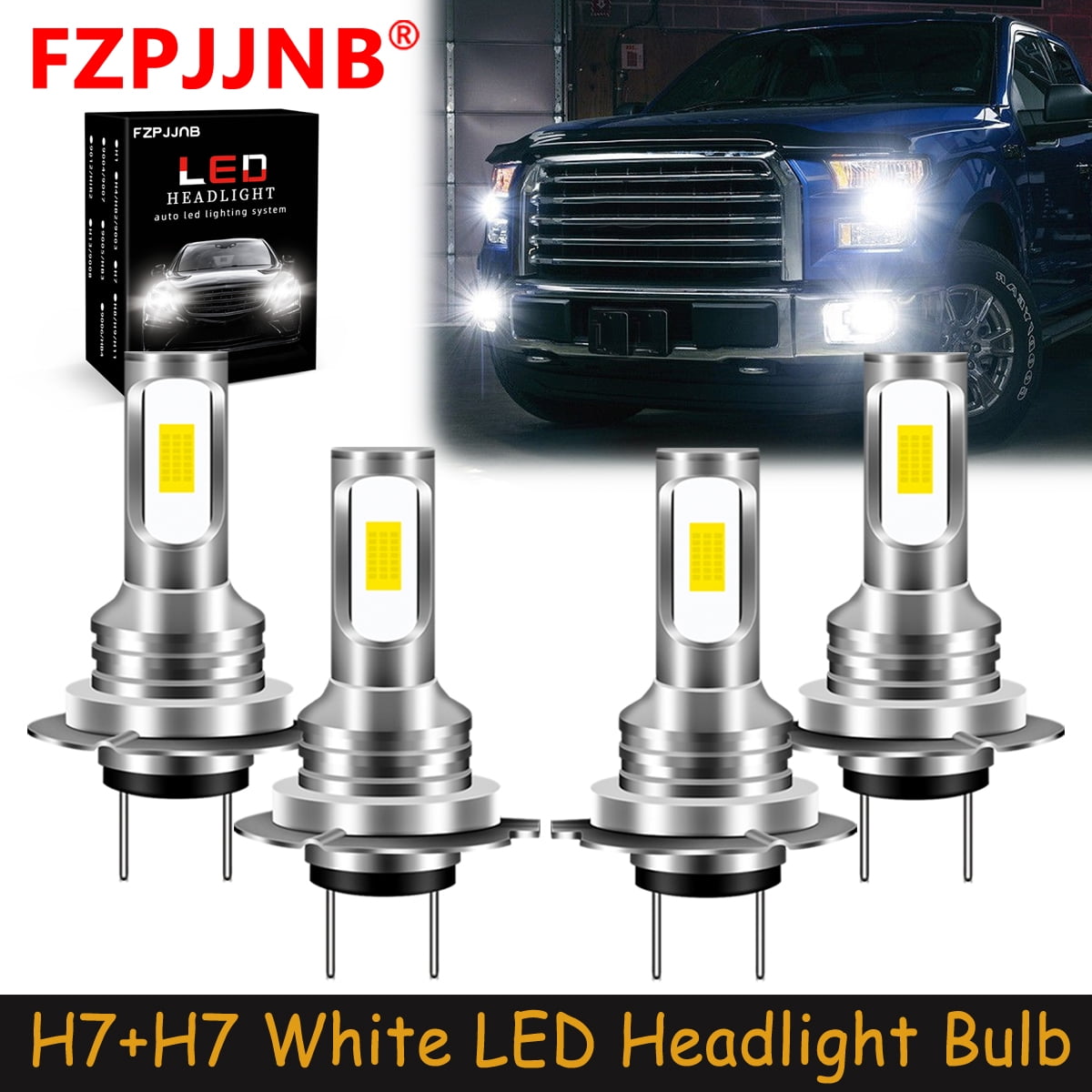 FZPJJNB Bombillos Led Focos Para Auto Carro Luz De Coche Faros Faro ...