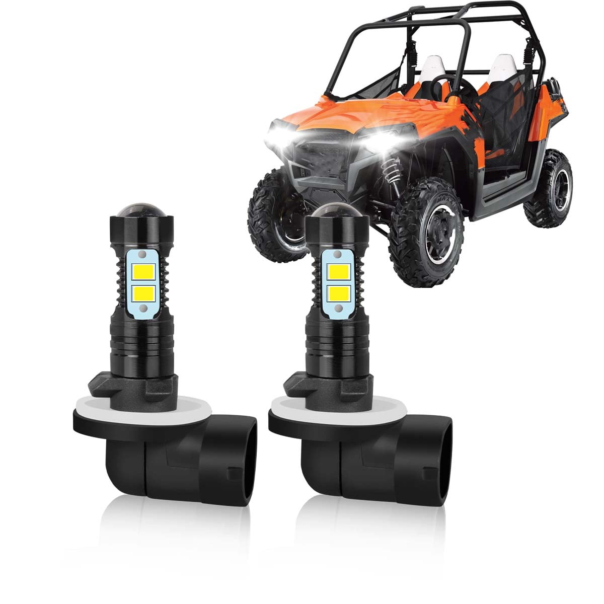 FZPJJNB For 2009 2010 Polaris Ranger Rzr 800 Efi 100w Led White ...