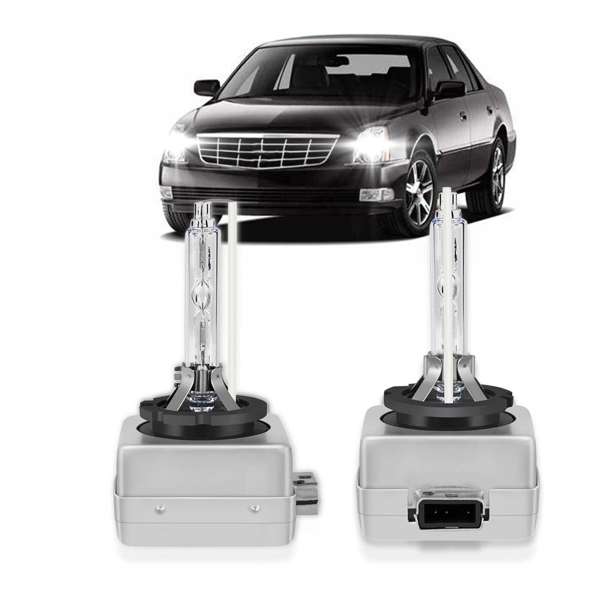 FZPJJNB For Cadillac DTS 2006-2011 D1S HID Headlight Bulb Low & High ...