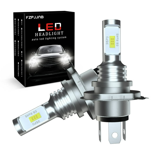 FZPJJNB For Honda CRV CR-V 2007-2014 LED Headlight High/Low Beam Bulbs 6000K White Combo ...