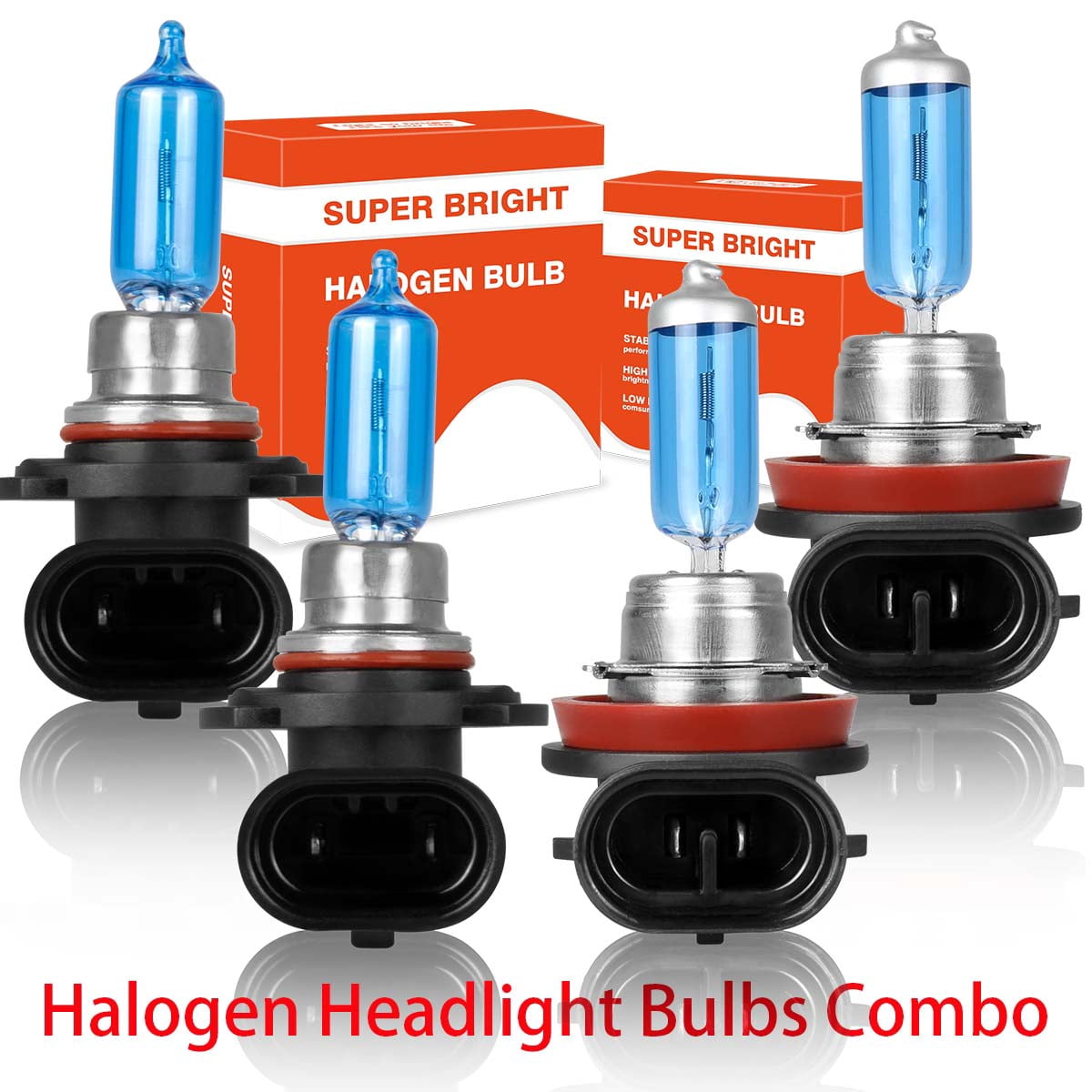 FZPJJNB For Toyota 4RUNNER 2006-2021 9005 H11 Halogen Headlight High ...