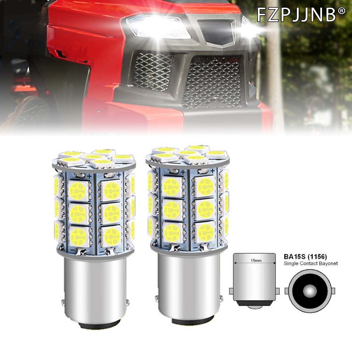 SHENKENUO Automotive LED Headlight Bulbs for Lawn Mowers Tractor, Turn ...