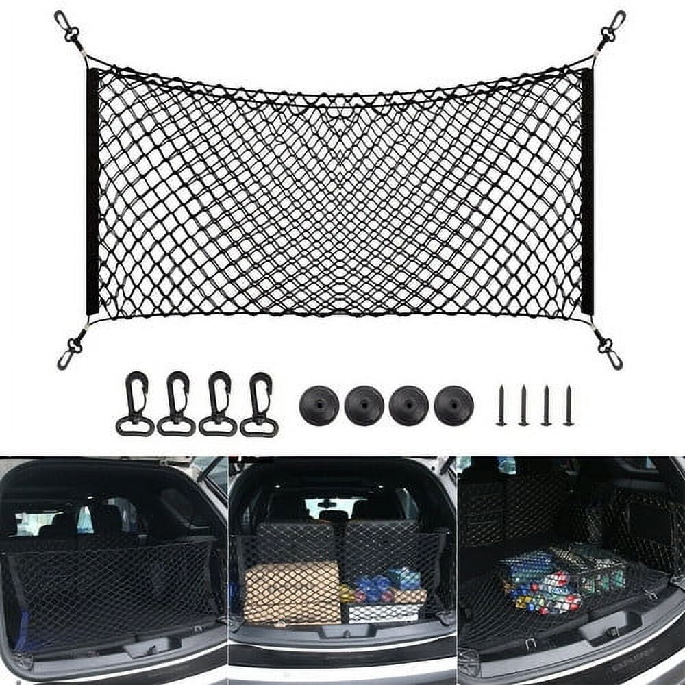 FZPJJNB Universal Elastic Car Cargo Net,Trunk Tailgate Net,Adjustable ...