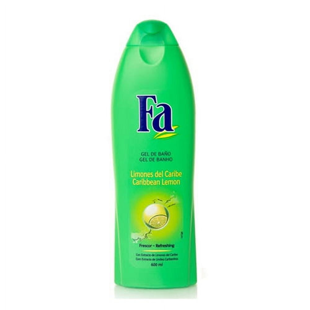 Fa Caribbean Lemon Shower Gel 550ml 18.6oz - Walmart.com