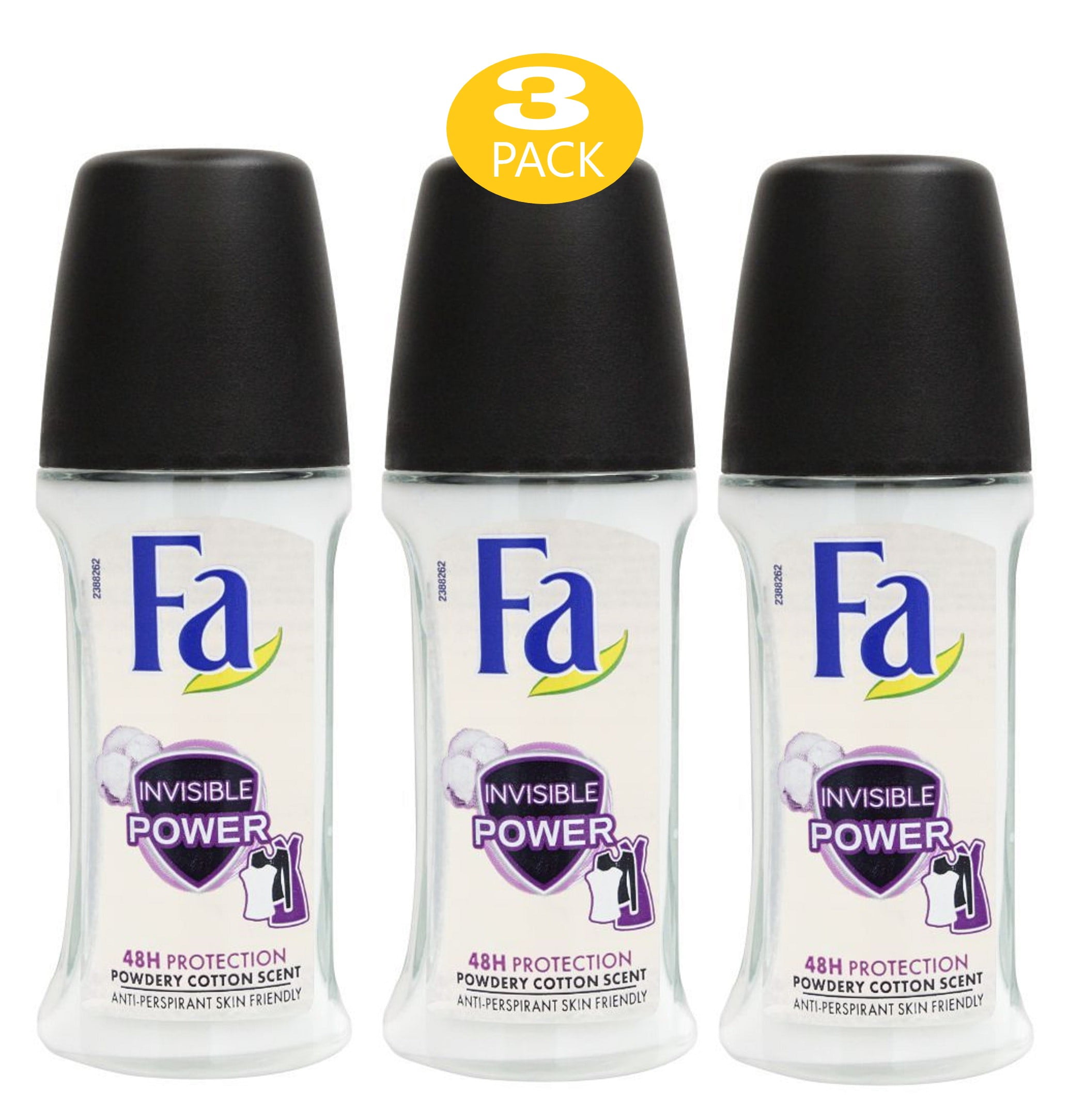 Fa Deodorant 1.7 Ounce Roll-on Invisible Power, Anti-Perspirant ...