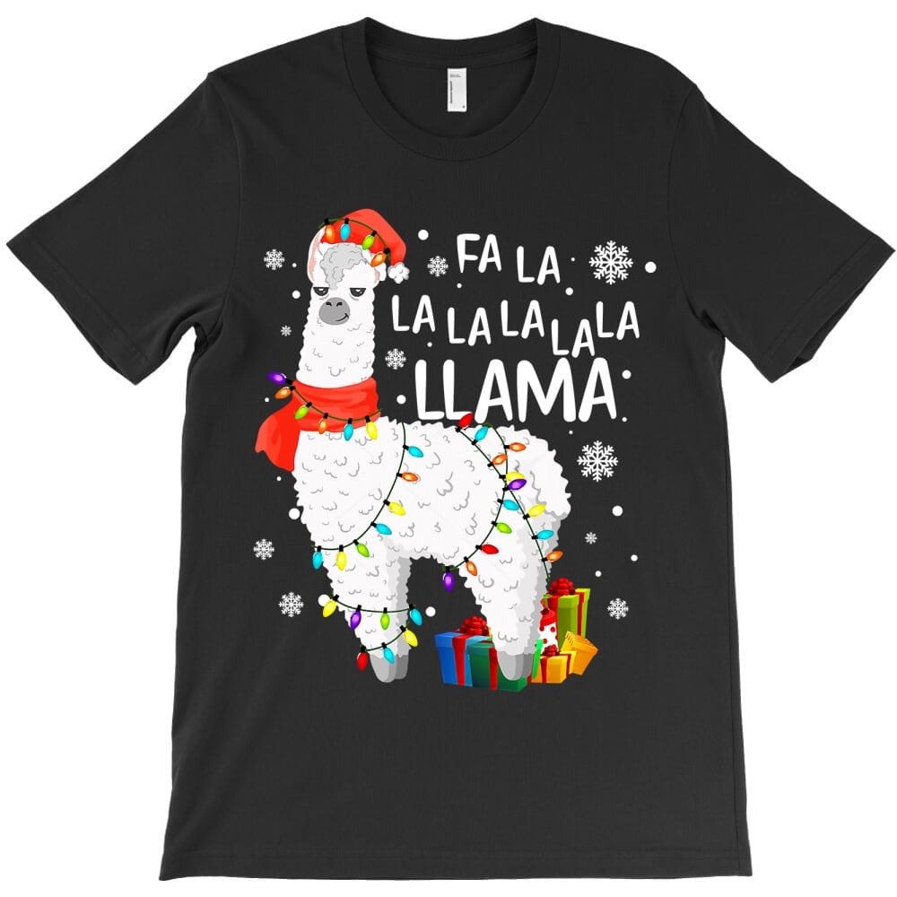 Fa La 8 Funny Christmas St. Nick Fa La Math Holiday Graphic - Relaxed ...