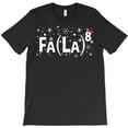 Fa La 8 Funny Math Teacher Christmas Shirt Fa La La Holiday Graphic T ...