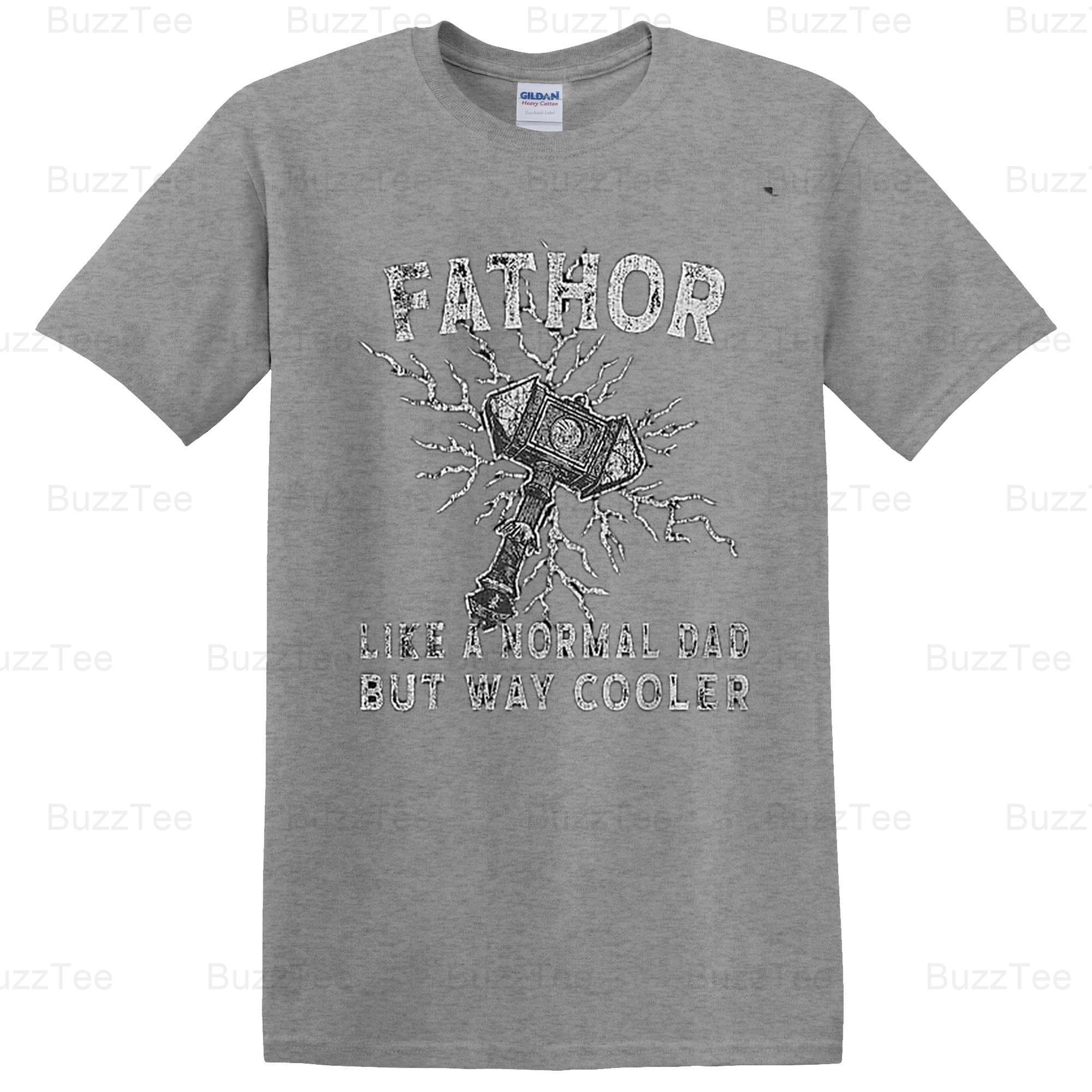 Fa-Thor Dad Cooler Viking Father's Day Fathor Norse Mythology T-Shirt ...