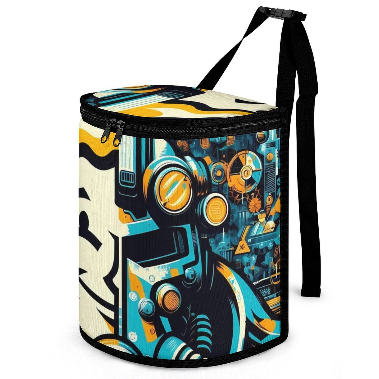 Fa-llout Car Trash Can Waterproof Car Trash Bin Collapsible Portable ...