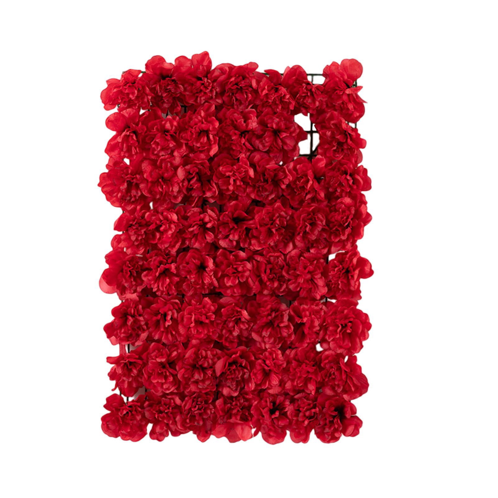 FaLX 40x60cm Artificial Flower Wall Modern Realistic Vivid Non-fading ...