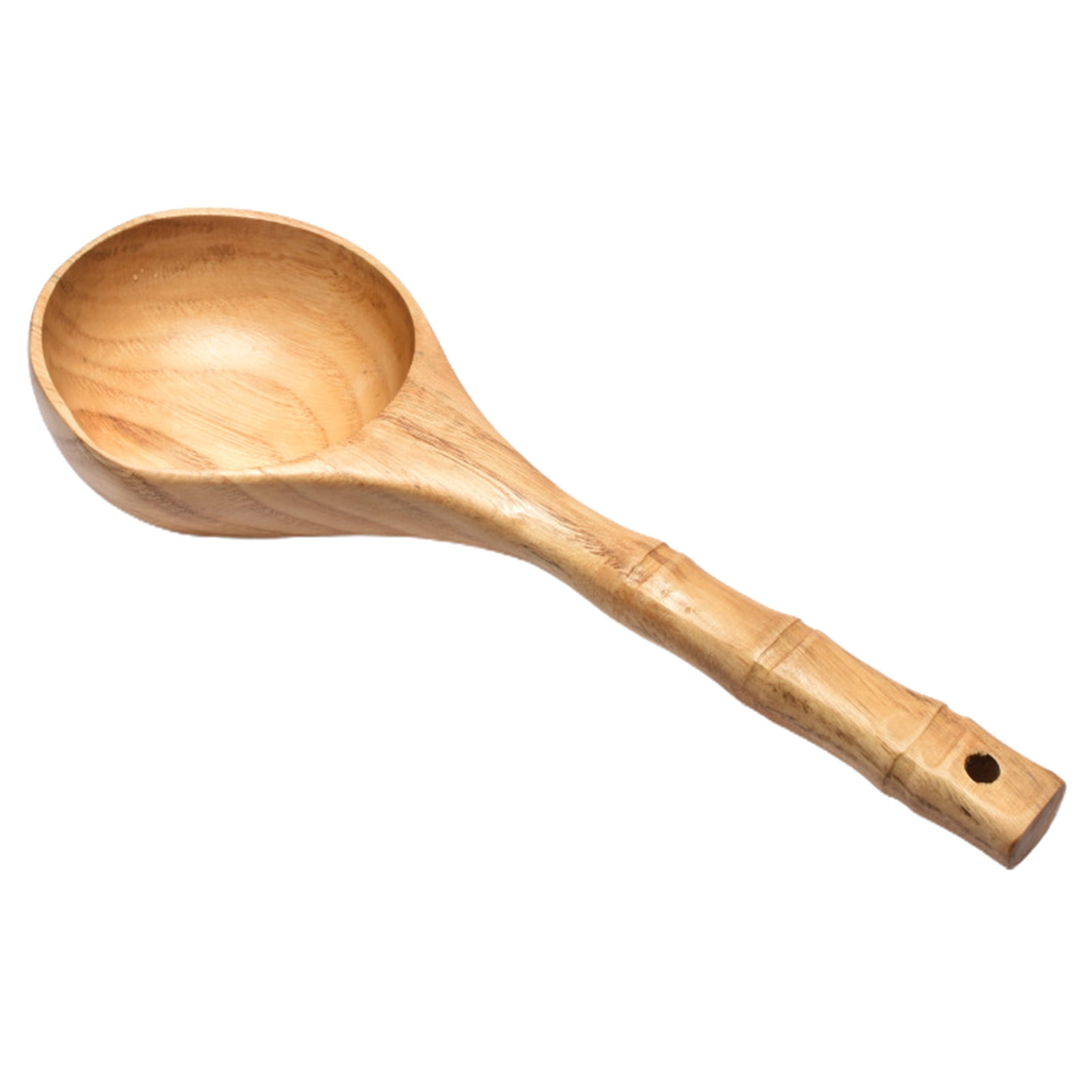 FaLX Japanese Style Hand Carved Heat-Resistant Wooden Spoon - Bamboo ...