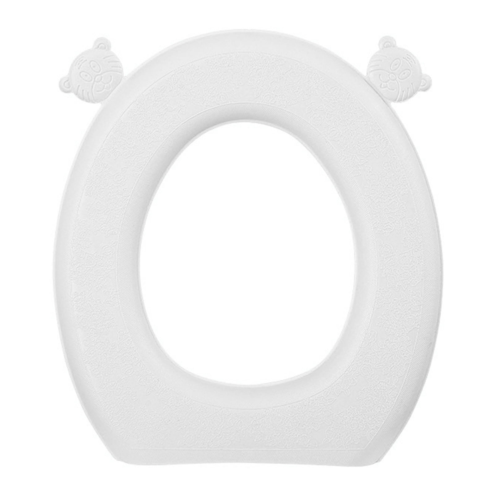 FaLX Universal Toilet Seat Pad Keep Warm EVA Sticky Cartoon Tiger Head ...