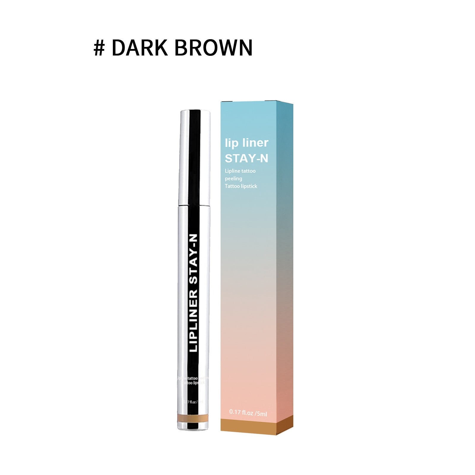 Fab 5 in 1 Lipstick 5ml Peel Off Lip Liner Enhance Lip For Fuller ...