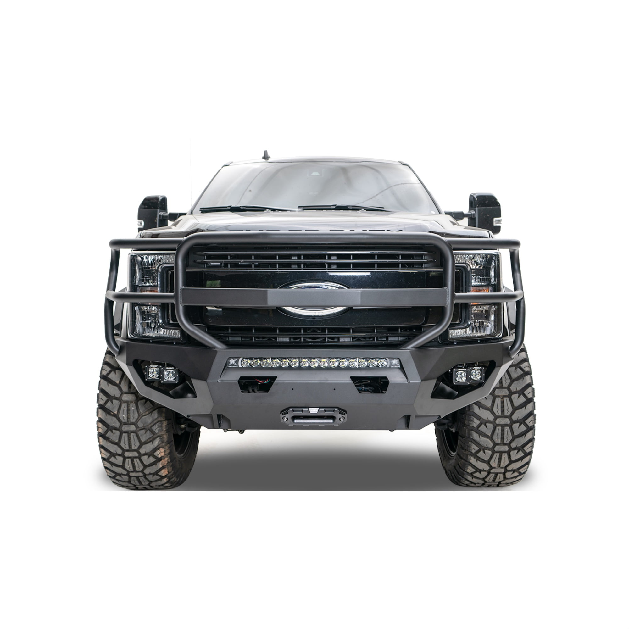 Fab Fours 17-C F250/F350 Matrix Front w/ Full Guard Fits select: 2017 ...