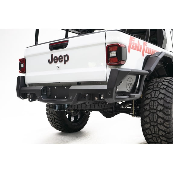 Fab Fours 20-C Gladiator Rear Bumper Fits select: 2020-2021 JEEP ...
