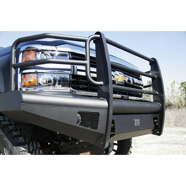 Fab Fours CH14-Q3060-1 Elite Front Ranch Bumper 2015 Chevrolet ...