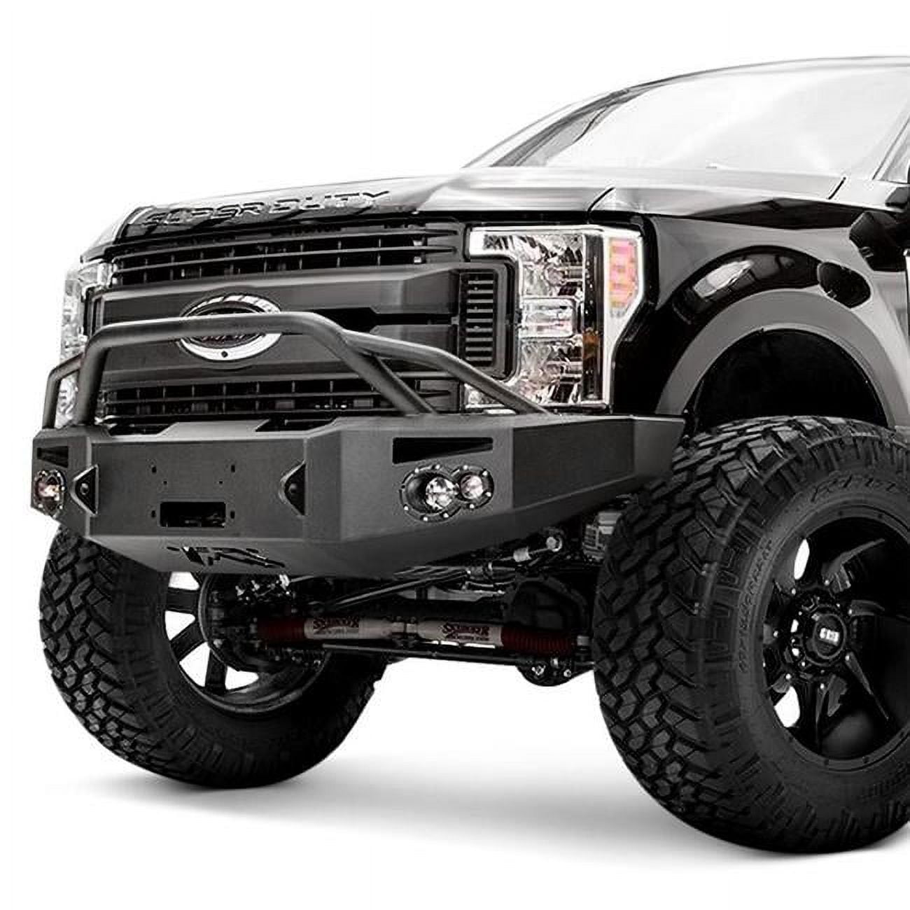 Fab Fours FFBFS17-A4152-1 2017 Ford Super Duty F250-F350 Winch Bumper ...