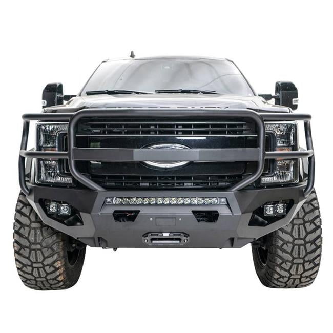 Fab Fours FFBFS17-X4160-1 Matrix Front Bumper with Full Grill Guard ACC ...
