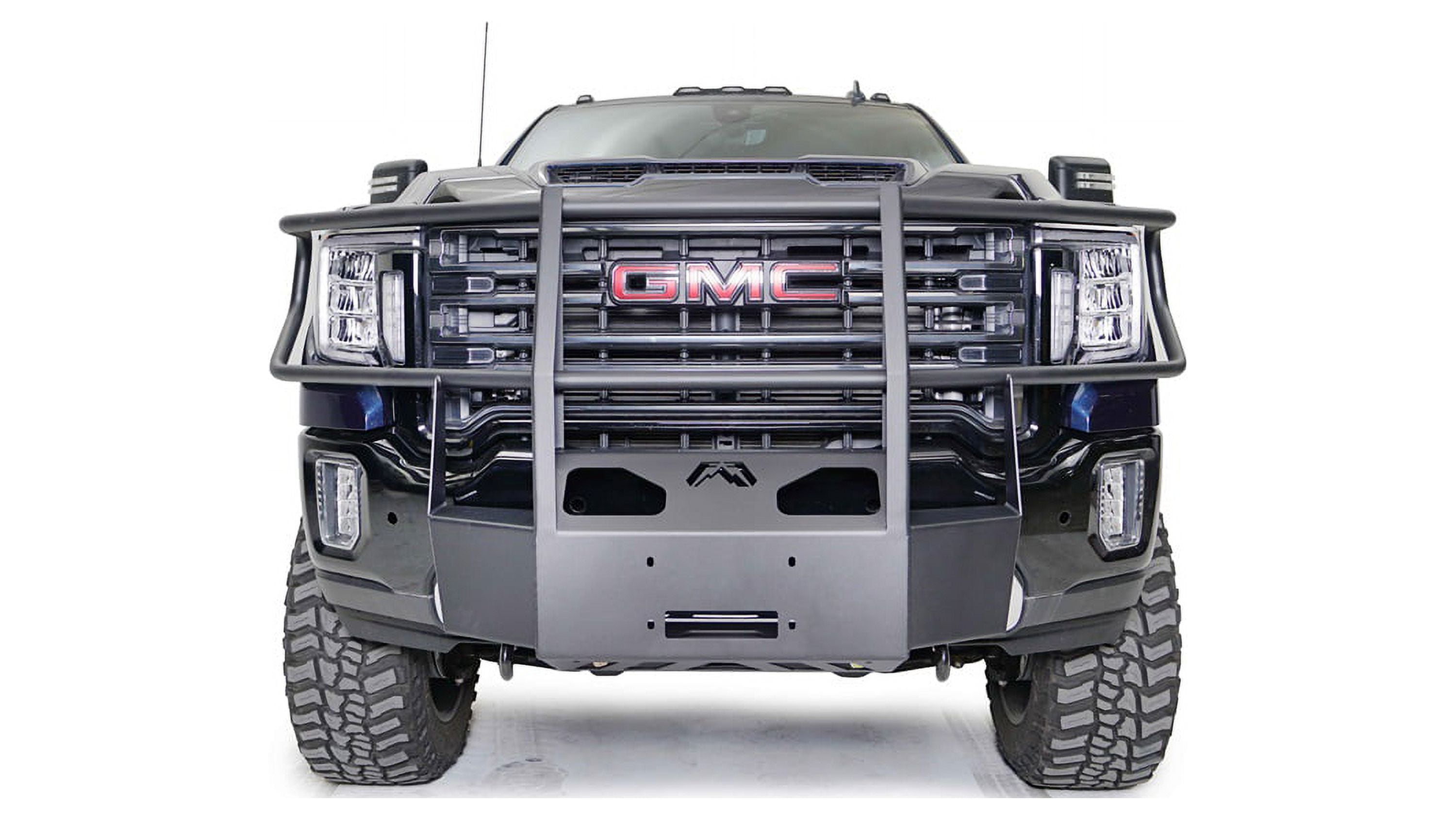 Fab Fours Full Guard Winch Mount (Black) - GM20-N5070-1 - Walmart.com