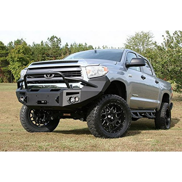Fab Fours TT14-H2852-1 Winch Front Bumper Fits select: 2014-2017,2019-2021 TOYOTA TUNDRA ...