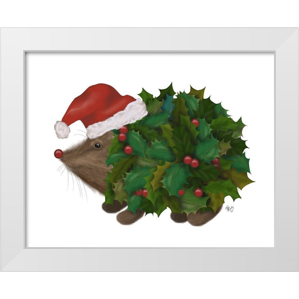 Fab Funky 14x12 White Modern Wood Framed Museum Art Print Titled ...