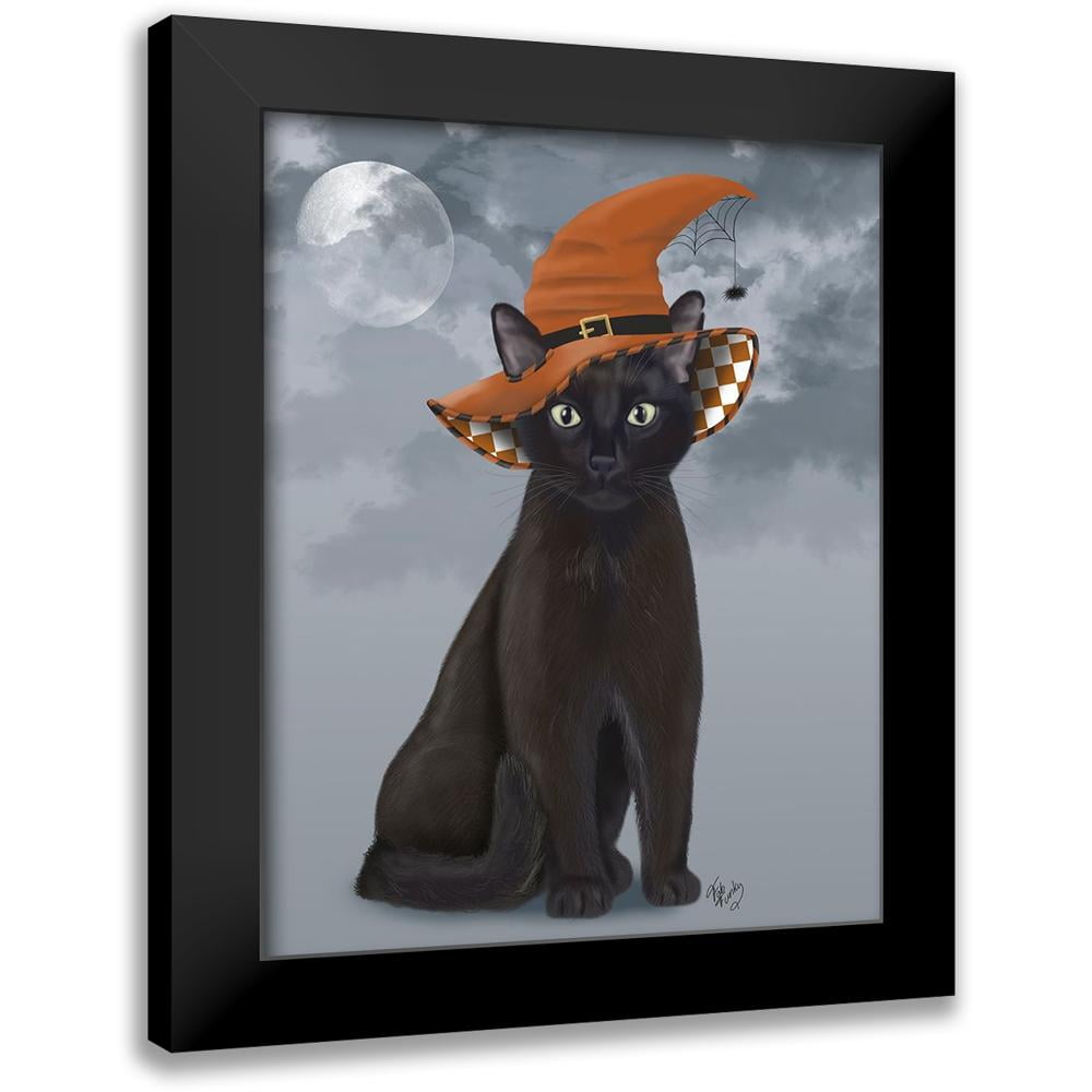 Fab Funky 15x18 Black Modern Framed Museum Art Print Titled - Halloween ...