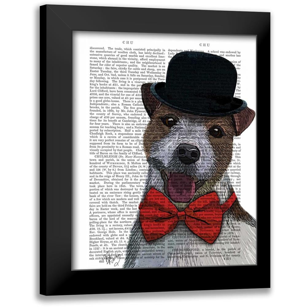 Fab Funky 15x18 Black Modern Framed Museum Art Print Titled - Jack ...