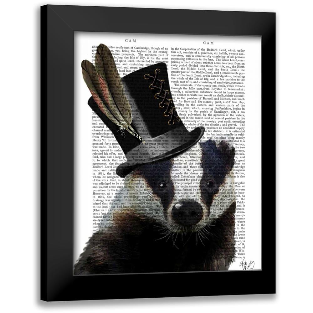 Fab Funky 15x18 Black Modern Framed Museum Art Print Titled - Steampunk ...