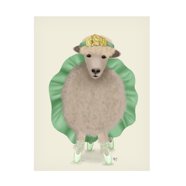 Trademark Fine Art 'Party Sheep' Canvas Art by Fab Funky - Walmart.com