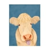 Fab Funky 'Cow Bohemian 1' Canvas Art - Walmart.com