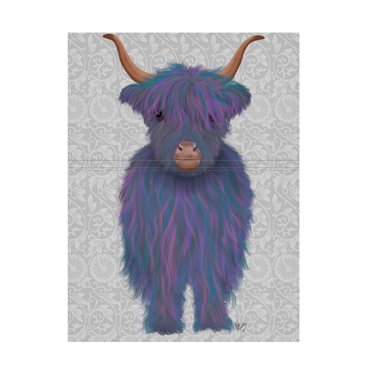 Fab Funky 'Funny Farm Goat 2' Canvas Art - Walmart.com