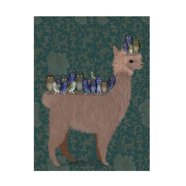 Fab Funky 'Funny Farm Goat 2' Canvas Art - Walmart.com