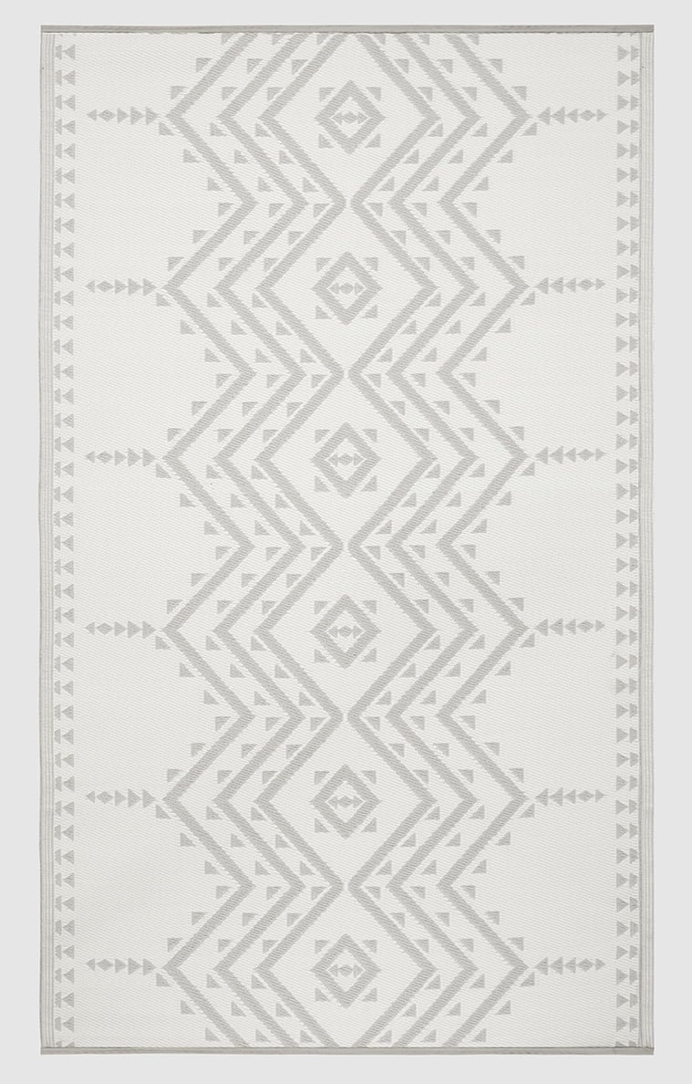 Fab Habitat Aztec Outdoor Rug - Waterproof, Fade Resistant, Crease-Free ...