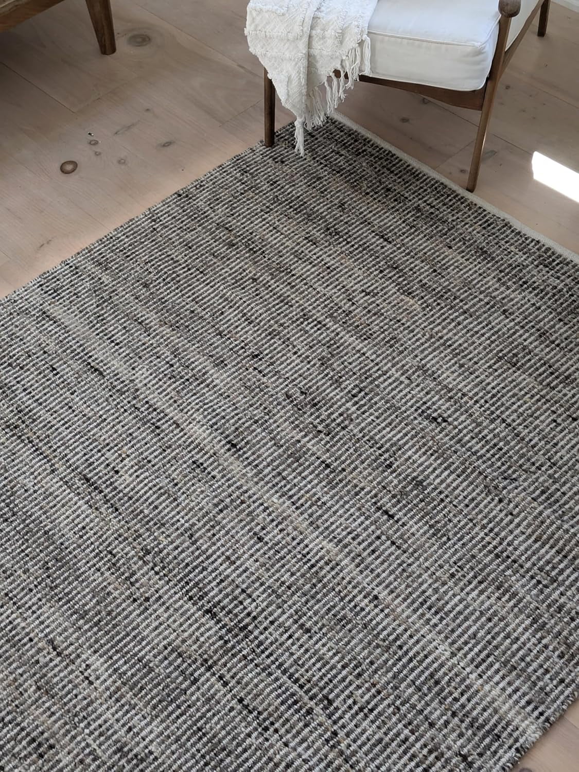 Fab Habitat Natural Fiber Accent Rug - Hand loomed, Soft, Ideal for ...