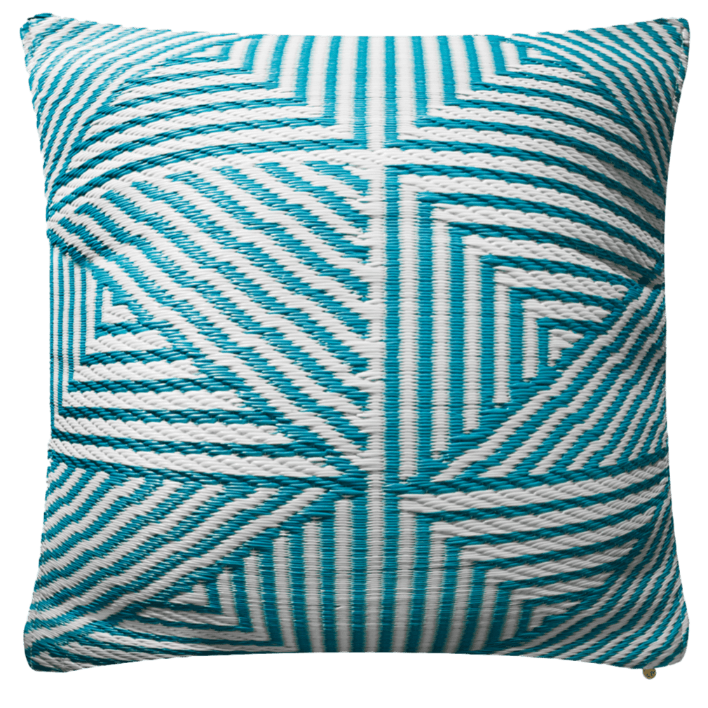 Fab Habitat Outdoor Premium Recycled Plastic Pillow - Waterproof, Fade ...