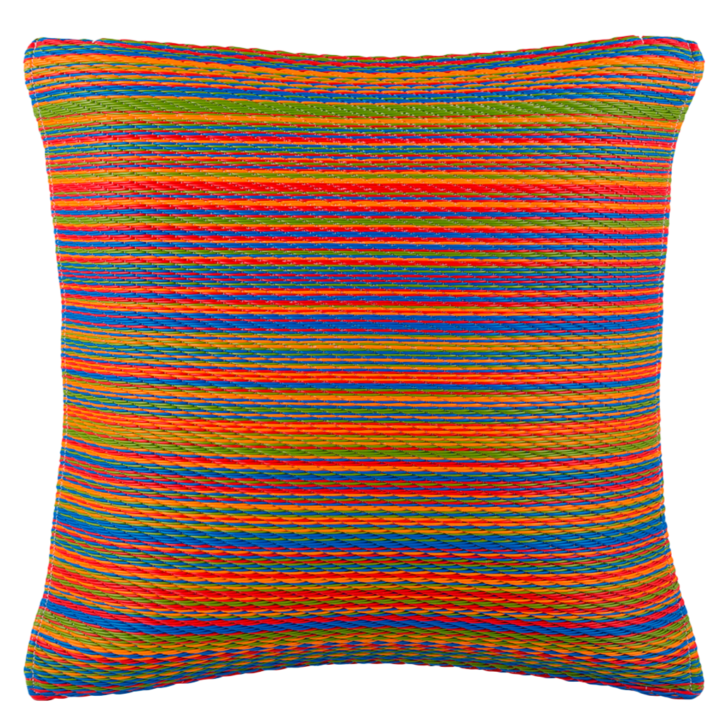 Fab Habitat Outdoor Premium Recycled Plastic Pillow - Waterproof, Fade ...