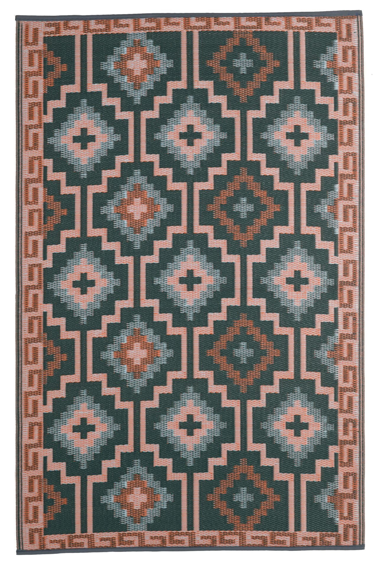 Fab Habitat Outdoor Rug - Waterproof, Fade Resistant, Crease-Free ...
