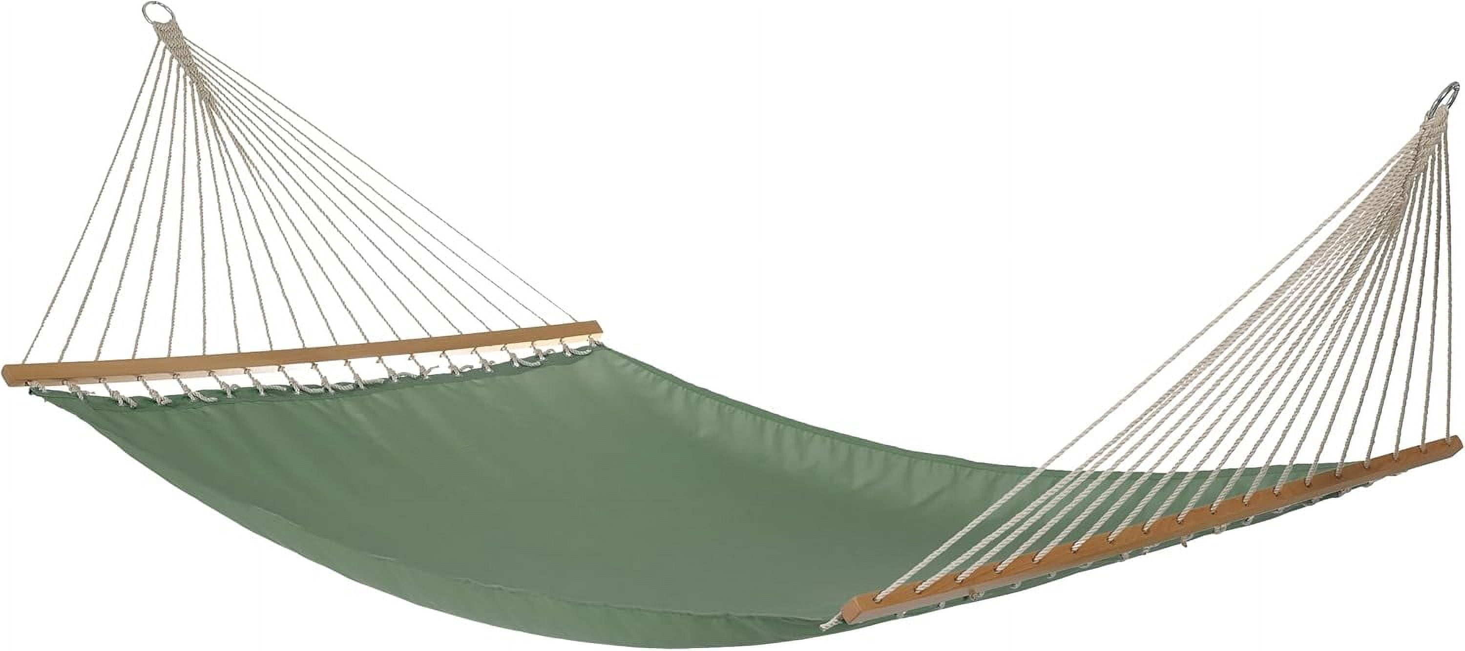 Fab Habitat Solid Recycled Polyester Hammock - Fargo - Green - Indoor ...