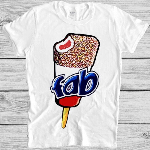 Fab Ice Cream T Shirt Lolly Wood Summer Gift Top Tee 173 - Walmart.com