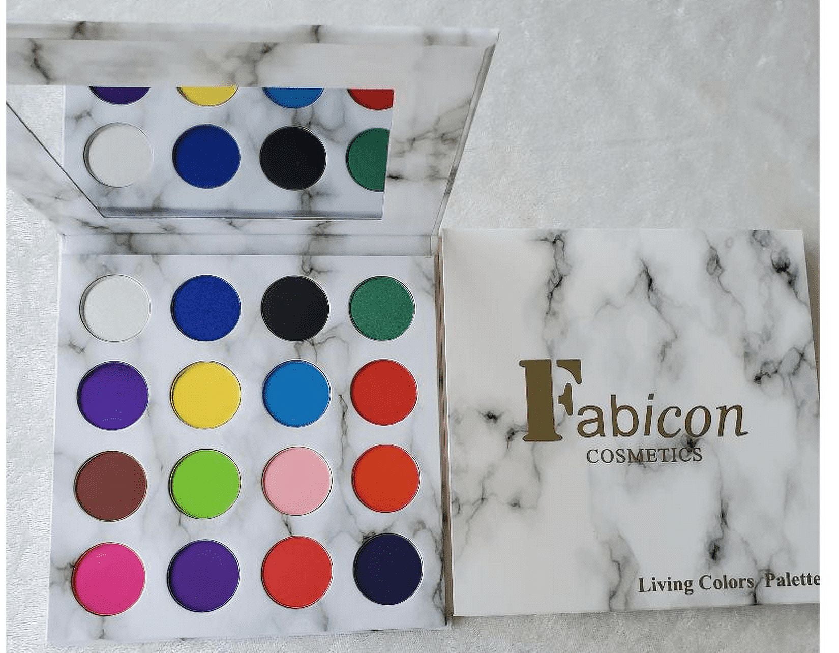 Fab Icon Expert Wear 9 Colors Living Colors Eyeshadow Palette - Walmart.com