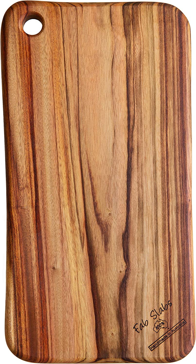 Fab Slabs Natural Wood Camphor Laurel Medium Cutting Board for Kitchen - Walmart.com